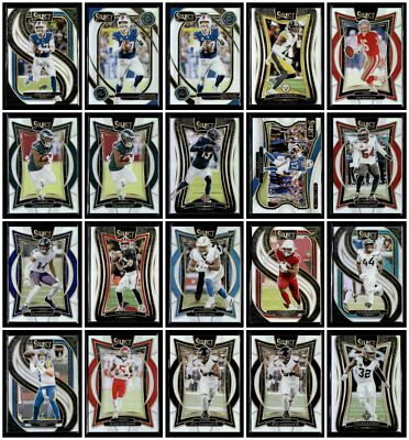 Kirk Cousins Matthew Stafford 2024 Panini Select Silver 20 Cards Lots ...