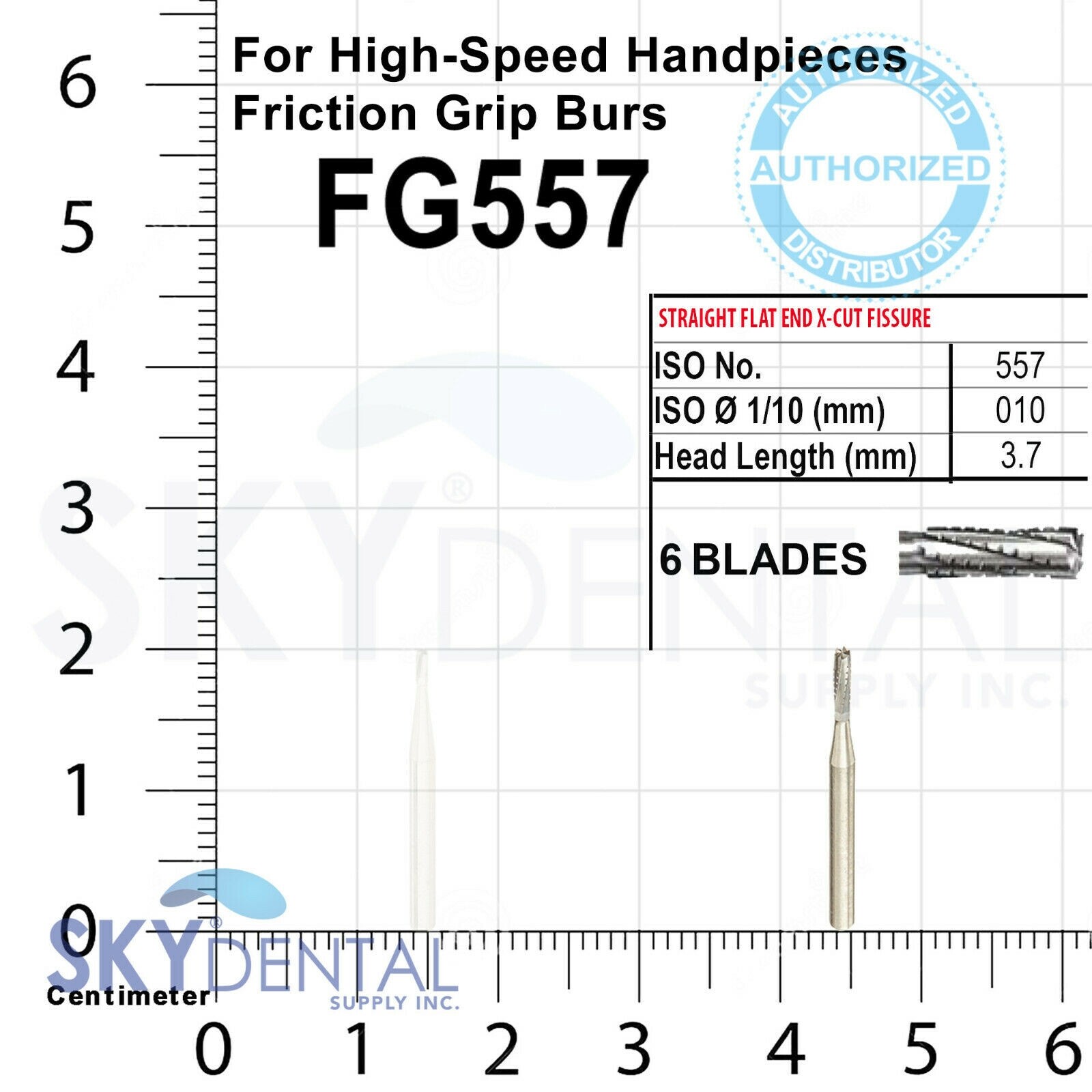 Carbide Burs FG557 or FG330 Bur FG 557 or 330 Beavers Kerr for High ...