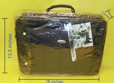 NEW 14" 15" 17" Rigid Briefcase PC Laptop/Notebook Carrying Case ...