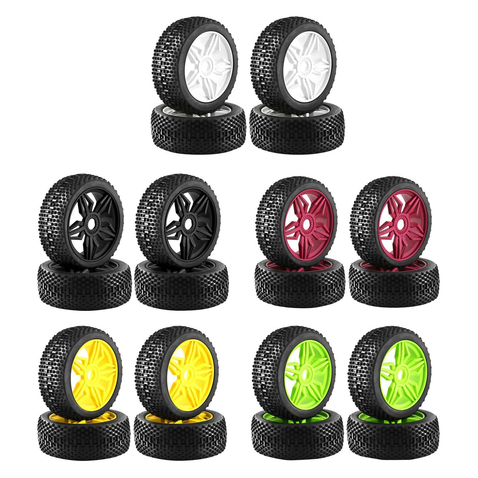 RC Car Tire Wheel Rim DIY Accessories for 1:8 Crawler Truck Modified ...