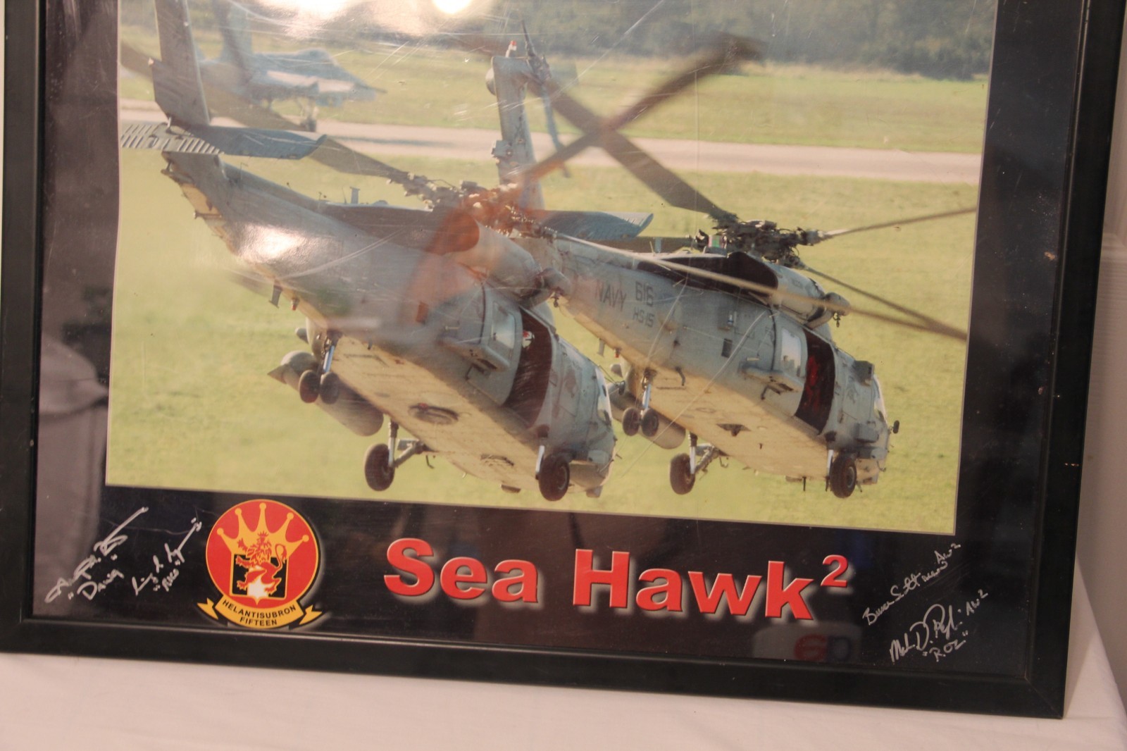 US Navy HELANTISUBRON Fifteen HS-15 ‘Red Lions’ Helicopter Anti ...