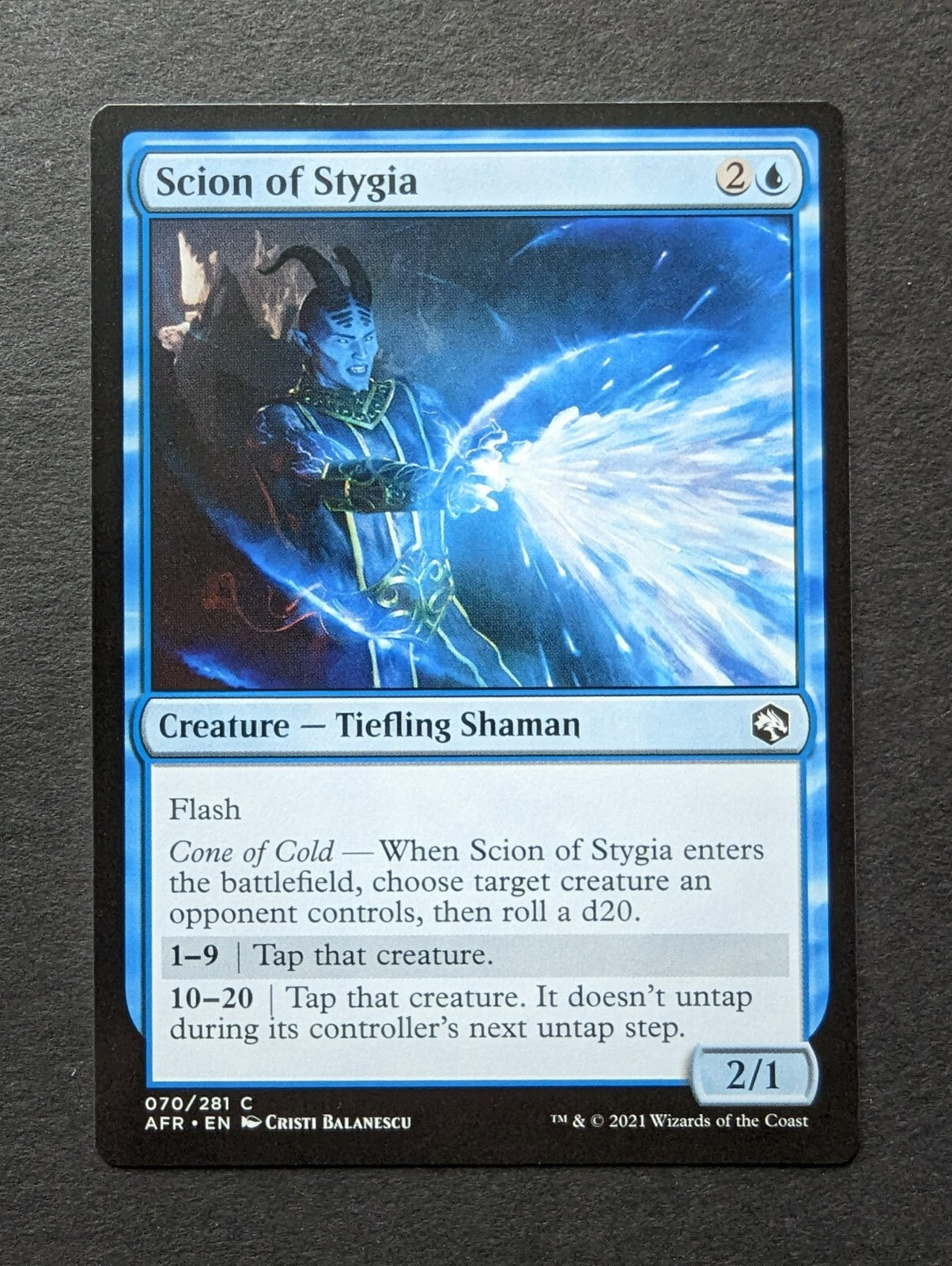 Magic the Gathering SCION OF STYGIA 70 Adventures in the Forgotten ...