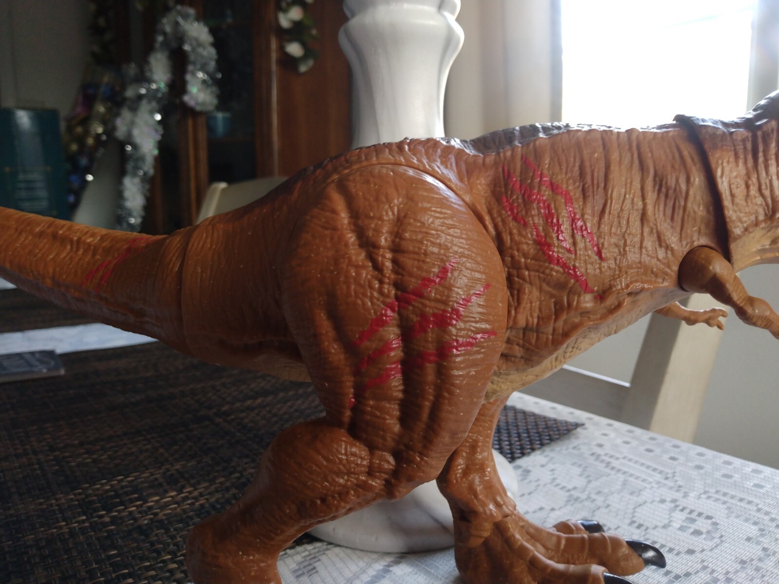 Jurassic World Tyrannosaurus T-Rex Battle Damage Dinosaur Toy 20" | eBay