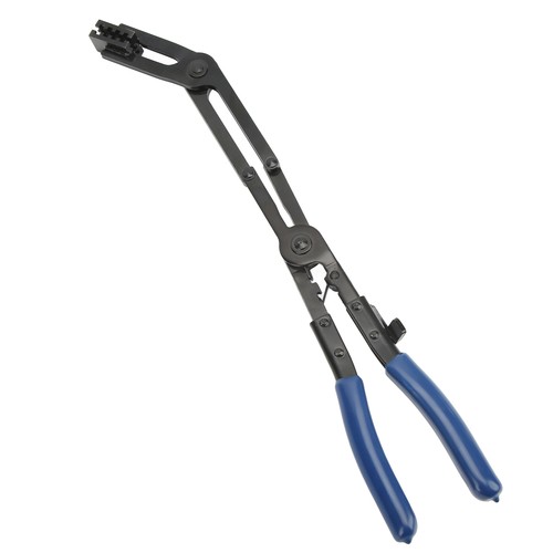 *35 Degree Bent Long Hose Clamps Plier Comfortable Grip Auto Repair ...