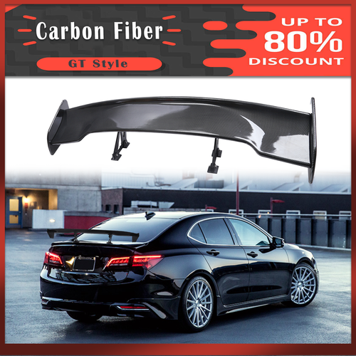 GT-Style Carbon Look Universal Rear Spoiler Trunk Wing For Acura ILX ...