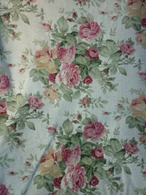 Traum Deko Stoff Rosen Bouquet Dekostoff Baumwollmischung 1,40m breit ...