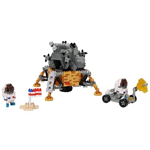 Nanoblock Lunar Lander NBM-039 / 1360pieces 15cm nano block toy figure ...