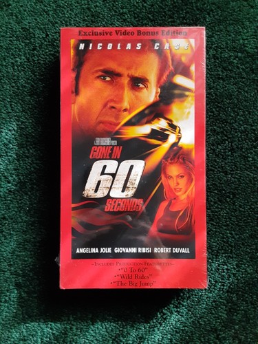 Gone in 60 Seconds (VHS, 2001, Exclusive Video Bonus Edition) | eBay