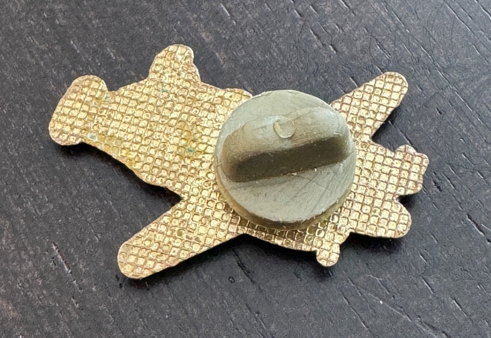 Vintage Pin - Men's Military Enameled P-38 Fighter Plane Tac Lapel Pin ...