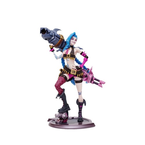 New Authentic Limited League of Legends Jinx Unlocked Statue Action ...