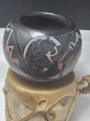 NATIVE AMERICAN HOPI/ACOMA pottery - ERGIL VALLO - DALEWEPI | eBay