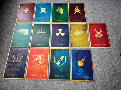 Call of Duty Zombies Perk Posters- Limited Edition Set of 13 | eBay