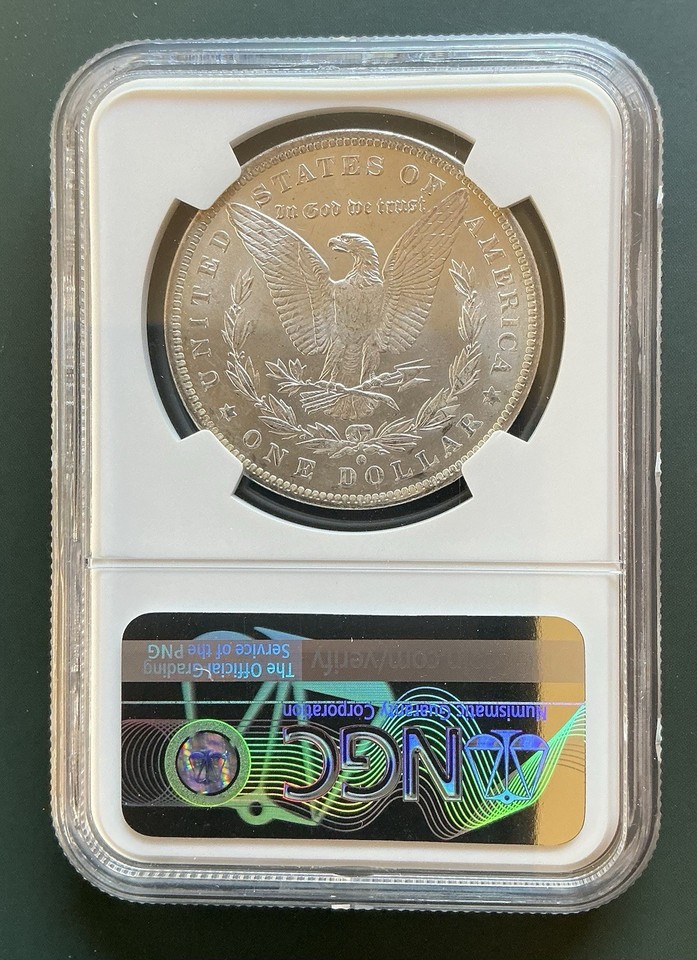 Morgan $1 Dollar 90% Silver Coin 1884-O MS 63 NGC verified | eBay