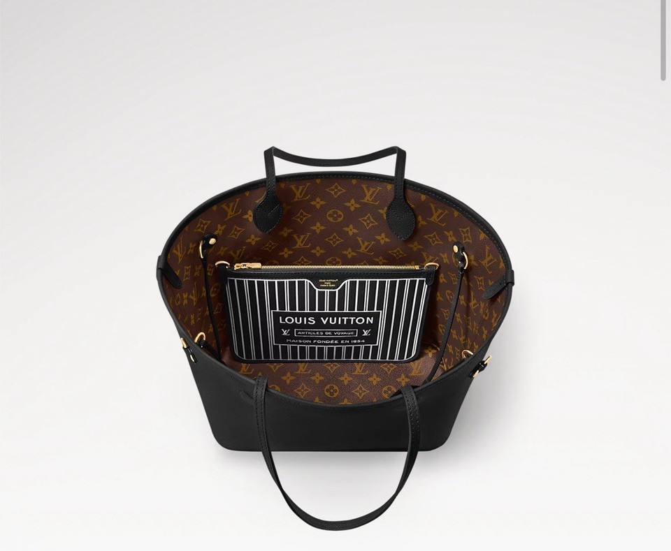 Louis Vuitton M11946 REVERSIBLE Neverfull Tote Bag Inside Out MM $3100 ...