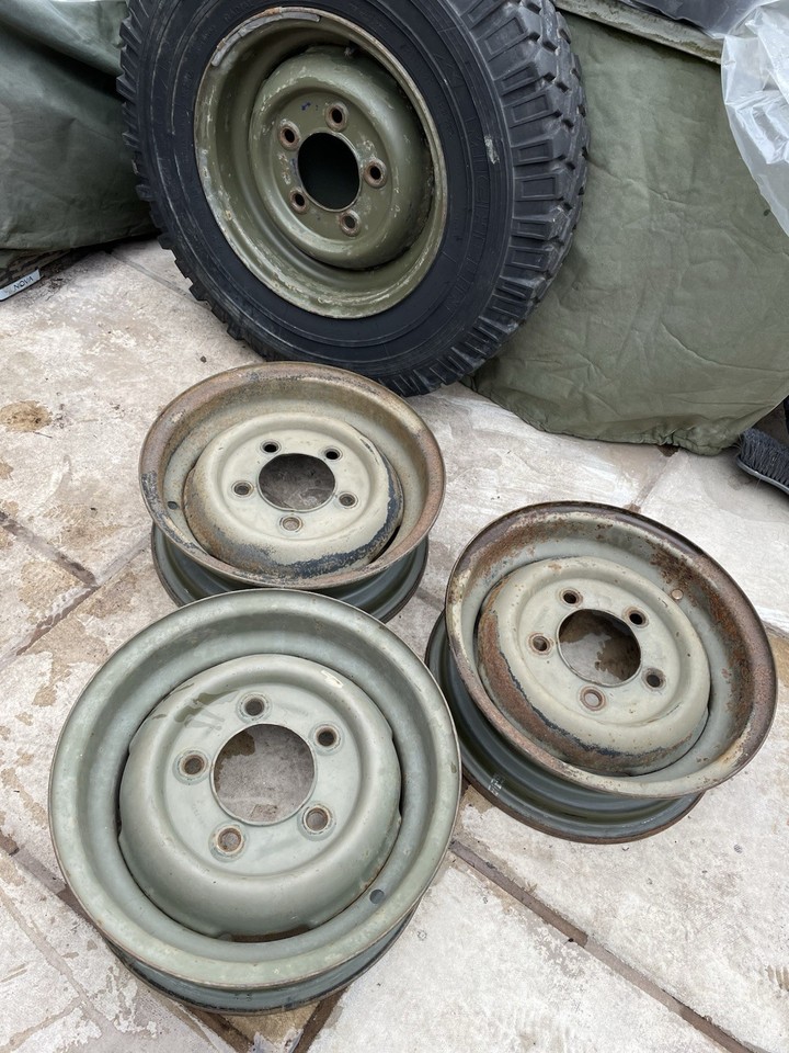 Land Rover Steel Wheels X4 Original Used | eBay UK