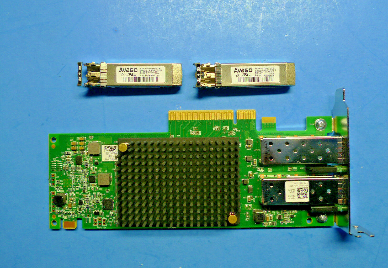 Dell+4VDY3+Emulex+LPE35002+32GB+Dual-Port+PCIe+Fibre+Channel+HBA+w ...