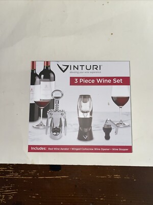 Vinturi 3 Piece Wine Set | eBay