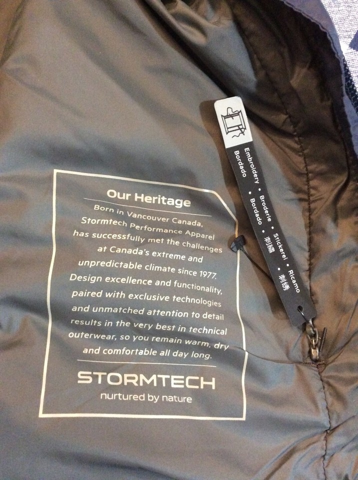 Stormtech USA Theatre on Ice Navy Blue Quilted Vest - Size M | eBay