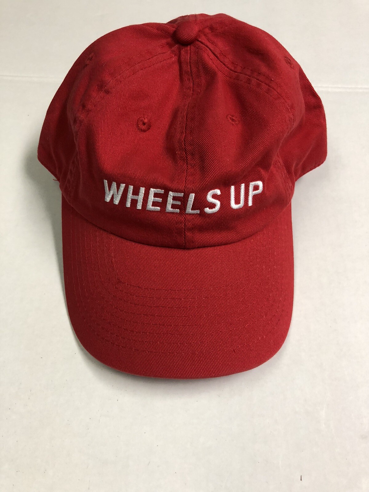 Wheels Up Adjustable Strap Back 8760 Adults Red Ball … - Gem
