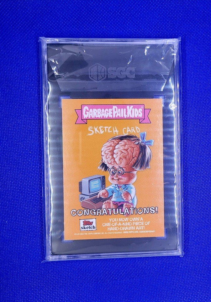 2022 Topps Garbage Pail Kids Robert Jimenez Artist Sketch Auto SGC ...