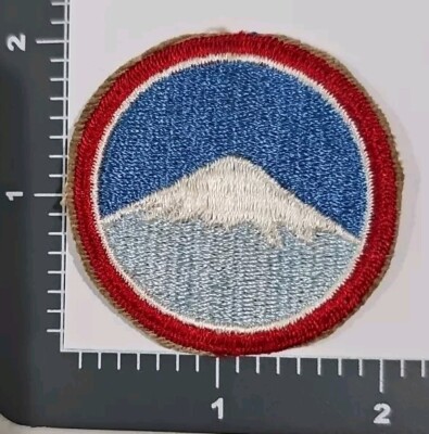 Post WW2 US Army SSI Patch Far East Command Japan Occupation Mount Fuji ...