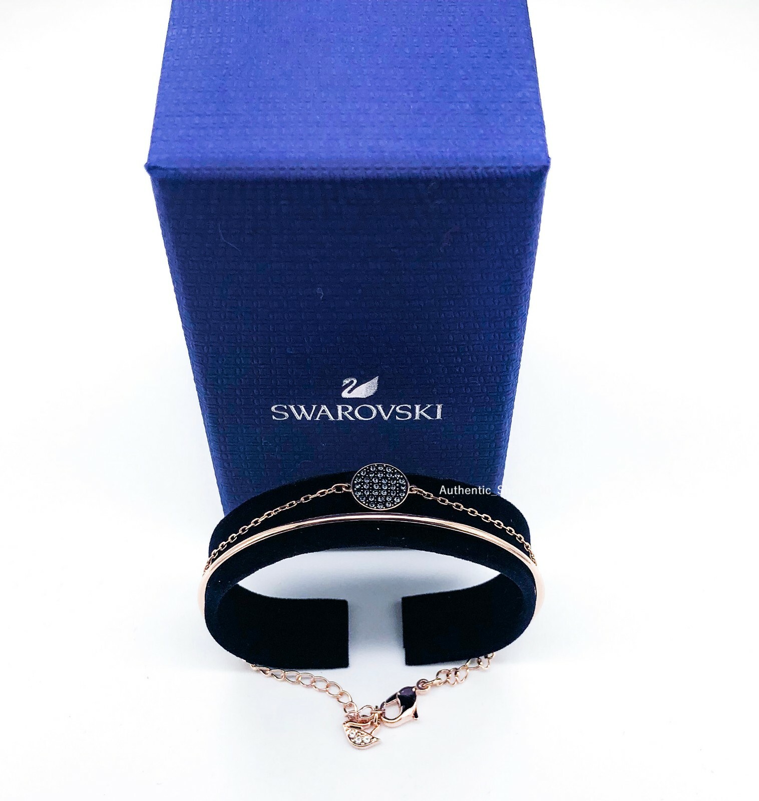 NEW Authentic SWAROVSKI Crystal Pave Bangle Bracelet 5274892 5389044 ...