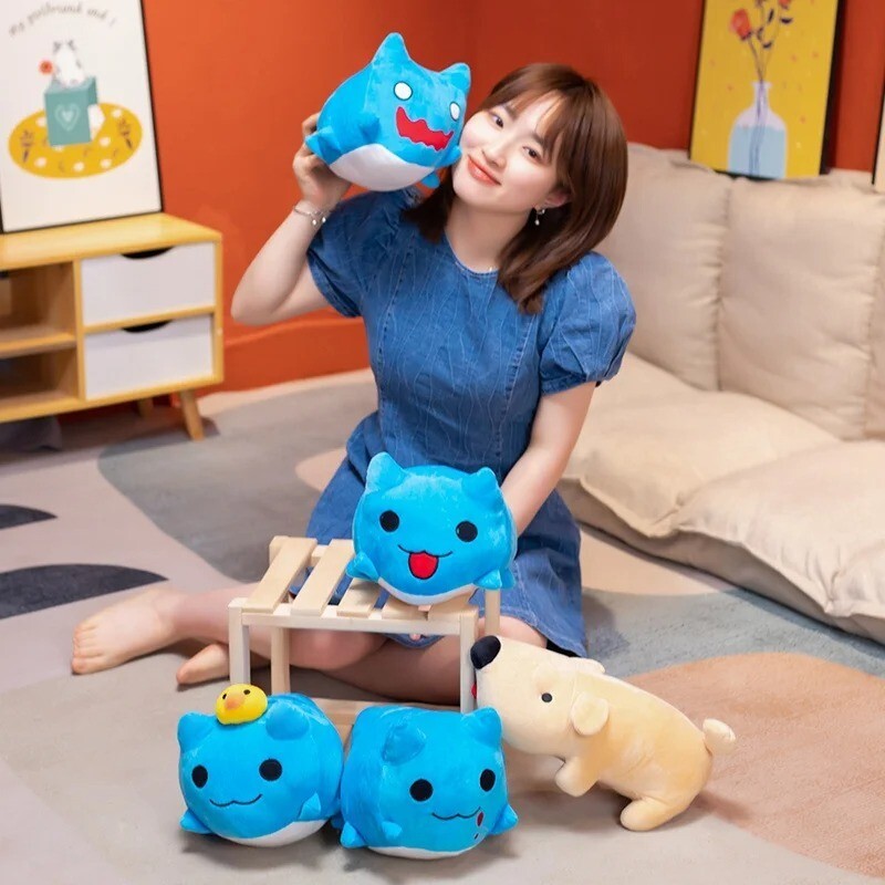 Bugcat Capoo Dog 14 Inch Stuffed Animal Plush Toys Toddler Fluffy Doll ...