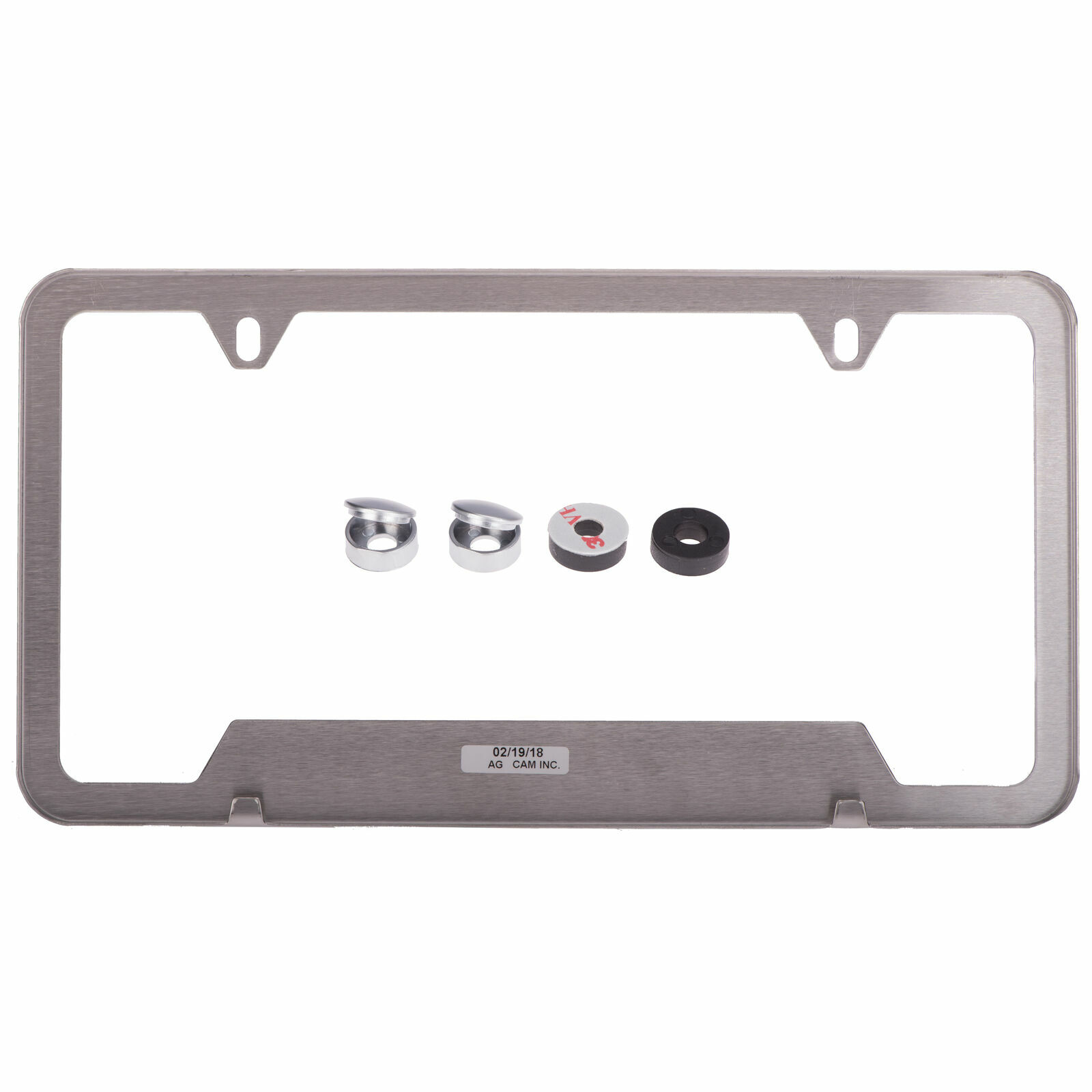 OEM Subaru Adventure Seeker License Plate Frame Stainless Steel NEW ...