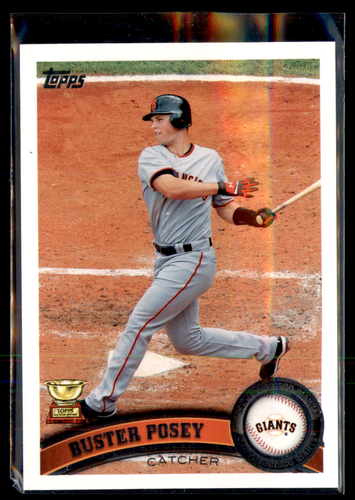 2011 Topps 198 Buster Posey Rookie Gold Cup | eBay
