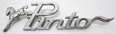 Original Vintage Metal 1970s Ford Pinto Emblem D52B 6B114AA | eBay