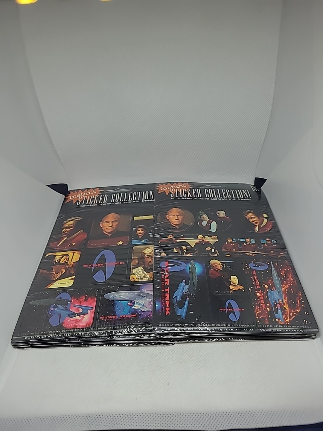 Star Trek Instant Sticker Collection Paramount Pictures Lot Of 8 Sealed ...