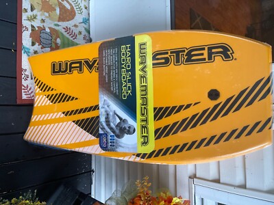 wavemaster hard slick bodyboard orange 44 inch | eBay