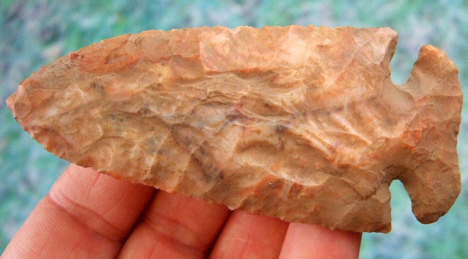 Super Fine Colorful 4 inch Missouri Burlington Dovetail Point wt COA ...