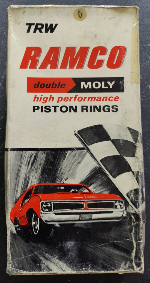 TRW RAMCO 9011MM STD Double Moly Piston Ring Set 3-15/16" Bore HIGH ...