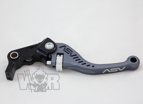 Yamaha R1 R1M R1S 2015 - 2022 ASV C5 Lever Set Brake Clutch Grey Short ...