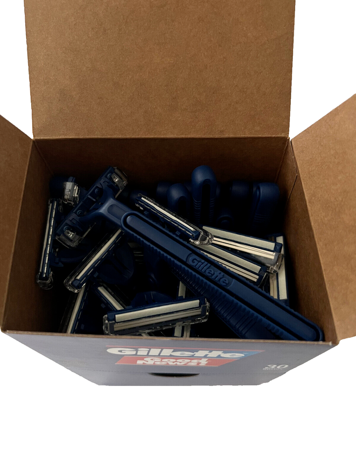 Gillette Good News 30 Disposable Razors / Rasoirs Twin Blades FAST SHIP ...