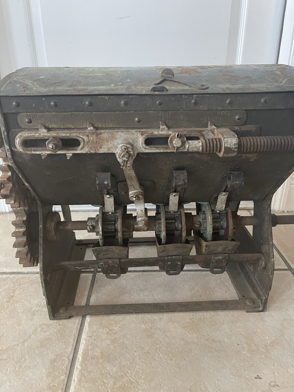 Salesman Sample / Patent Model Grain Auger /Farm Machine 1/8th Scale ...