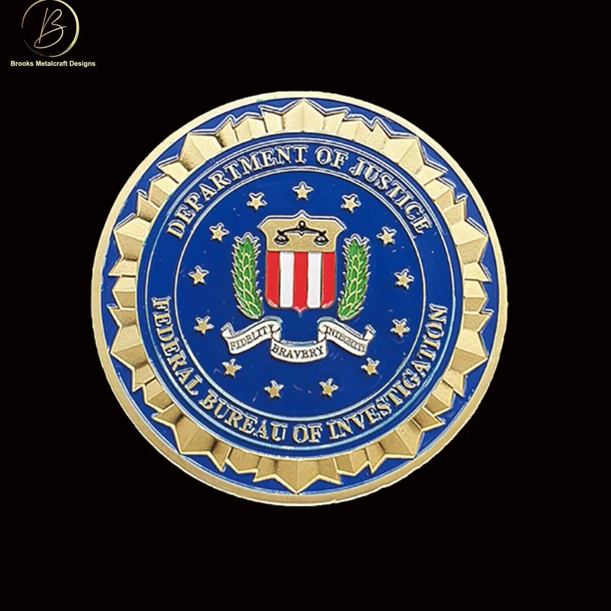 Department Of Justice Fbi Logo