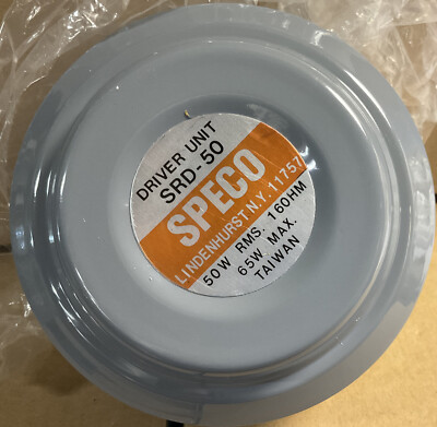 Speco Technologies SRD-50 Universal Driver. NOS | eBay