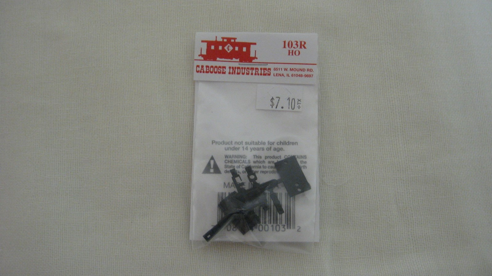 Caboose Industries HO Scale Ooperating Ground Throw w/Stand Part #103R ...