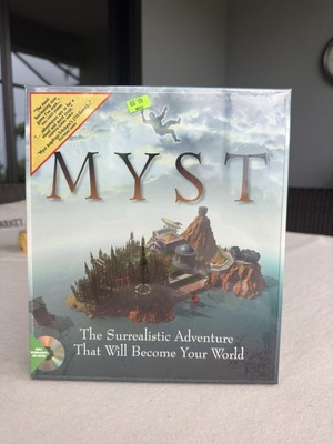 Myst - 1st Print Windows Release - Big Box PC - SEALED | eBay