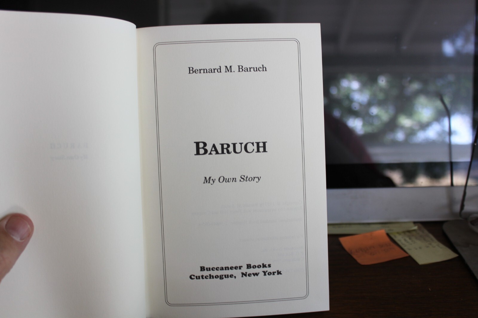 Baruch by Bernard Baruch hardcover | eBay