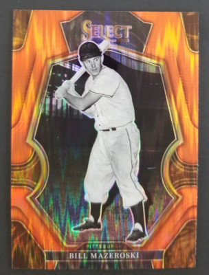 Bill Mazeroski 2023 Panini Select Orange Flash Baseball Card #138 (NM ...