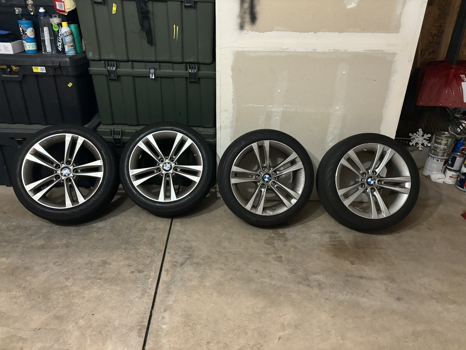 2018 BMW 330I OEM Tires And Wheels Size 18 | eBay