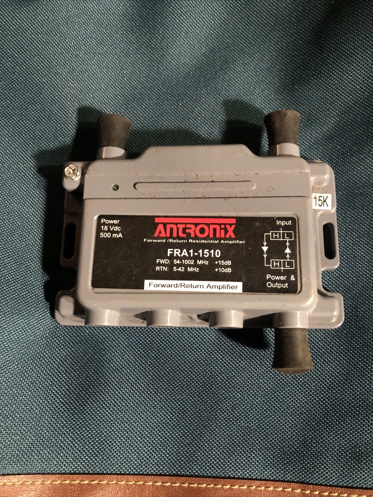 ANTRONIX FRA1-1510 CABLE TV BOOSTER AMP Forward/Return Amplifier HD ...
