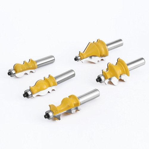 Architectural Molding Router Bit Profile Edge Cutter Set 1/4 1/2 8mm ...
