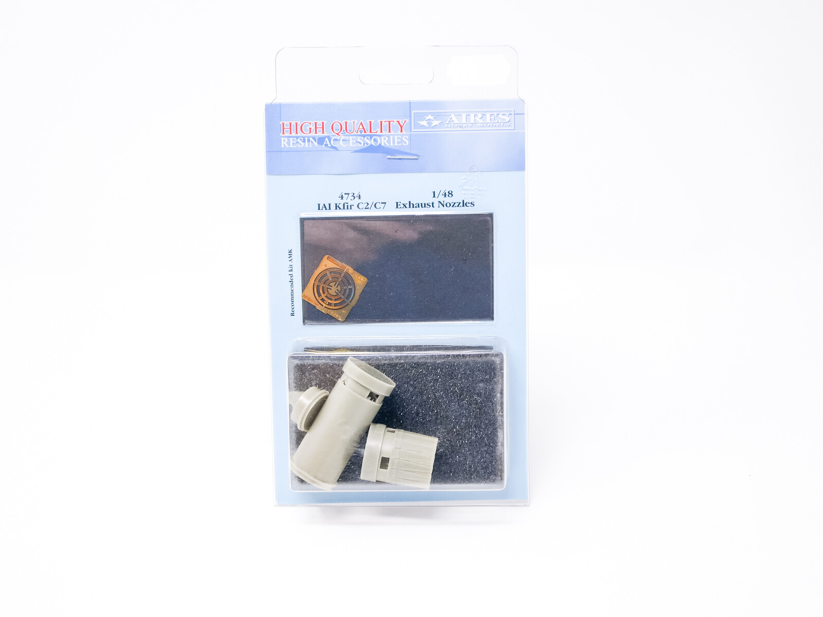 1/48 Aires IAI Kfir C2/C7 Resin Exhaust Nozzle Set - Sealed - 4734 for ...