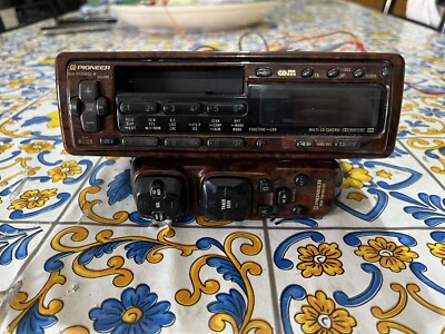 AUTORADIO D'EPOCA - PIONEER KEH-P7100 RDS-W CON TELECOMANDO VINTAGE CAR ...