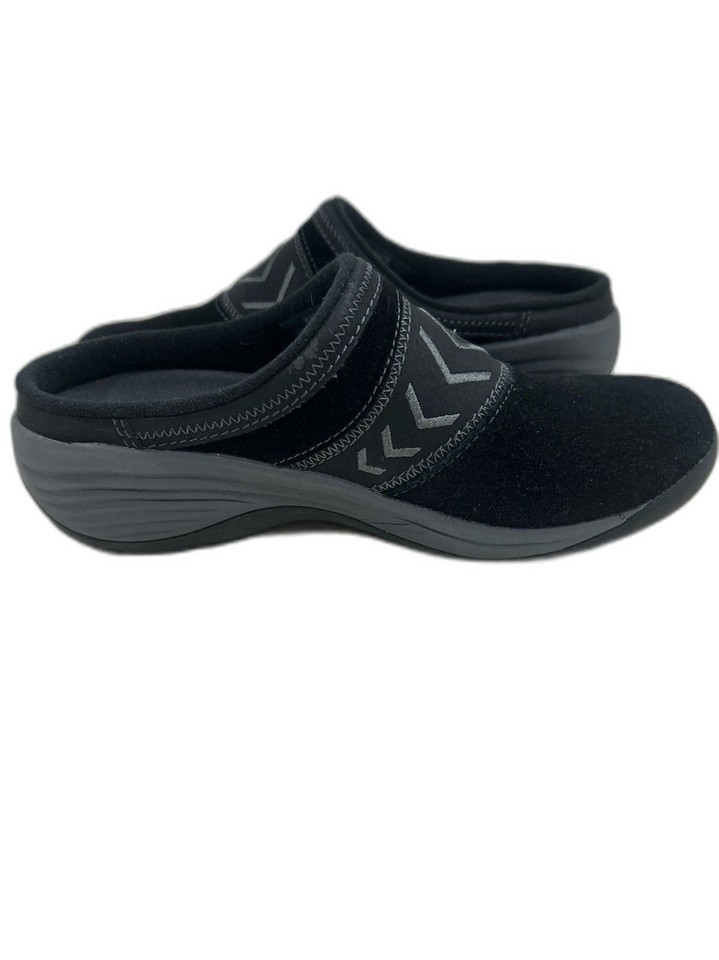 Easy Spirit Shoes Slippers Women’s Size 5M Black Explore24 Ikatta Suede ...