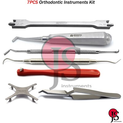 Orthodontic Band Pusher Seater Bracket Positioning Gauge Ligature ...